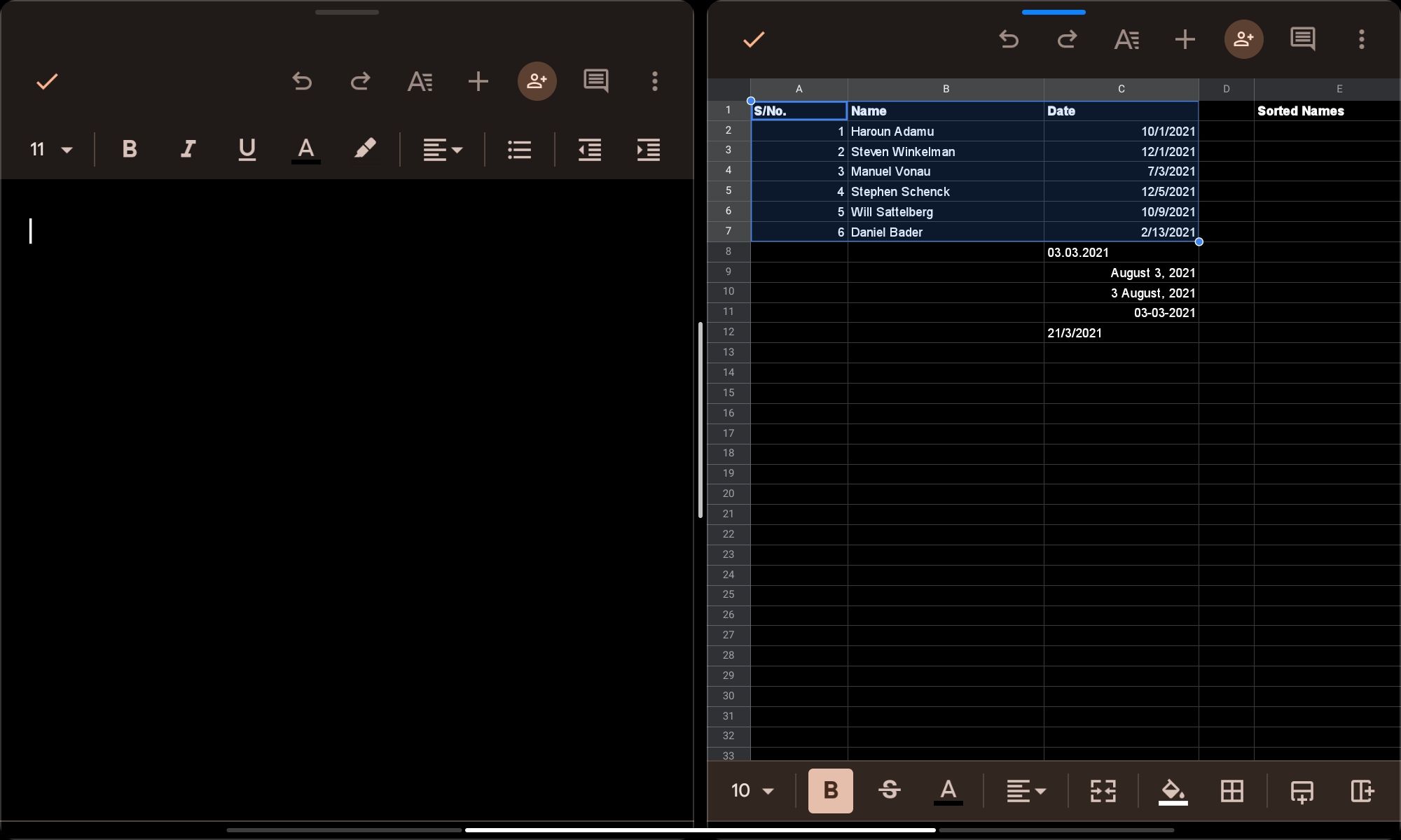 How to drag and drop between apps on your Android tablet