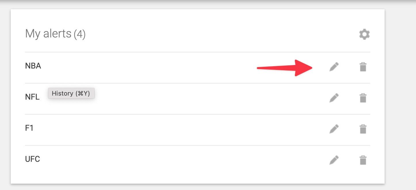 How to create Google News alerts