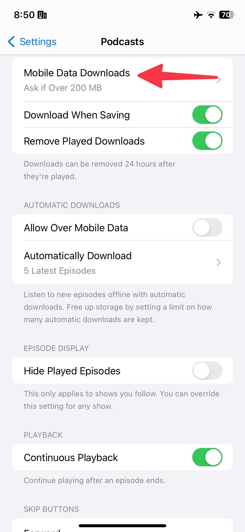 iPhone available storage low? You can reclaim gigs of storage by deleting old podcasts