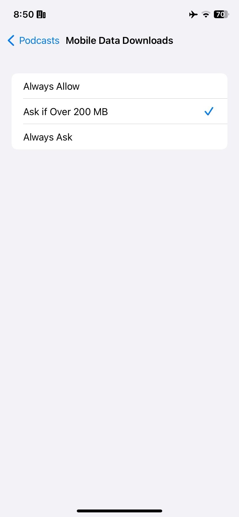 iPhone available storage low? You can reclaim gigs of storage by deleting old podcasts