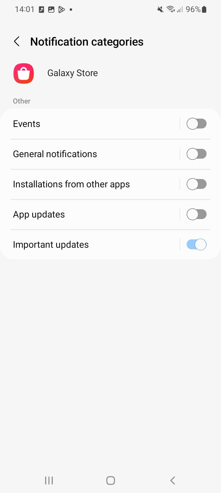 Samsung Galaxy Store: How to turn off ads and notifications