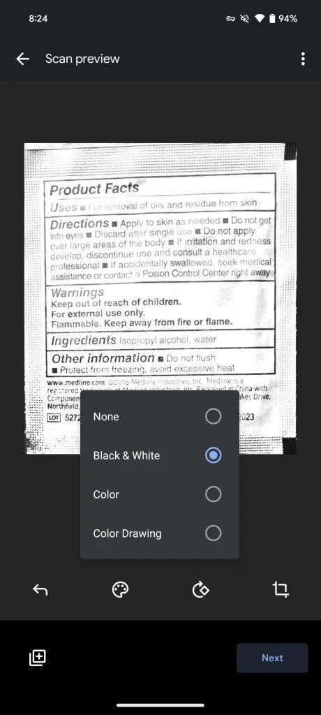Google Drive’s integrated document scanner gets a fresh coat of paint