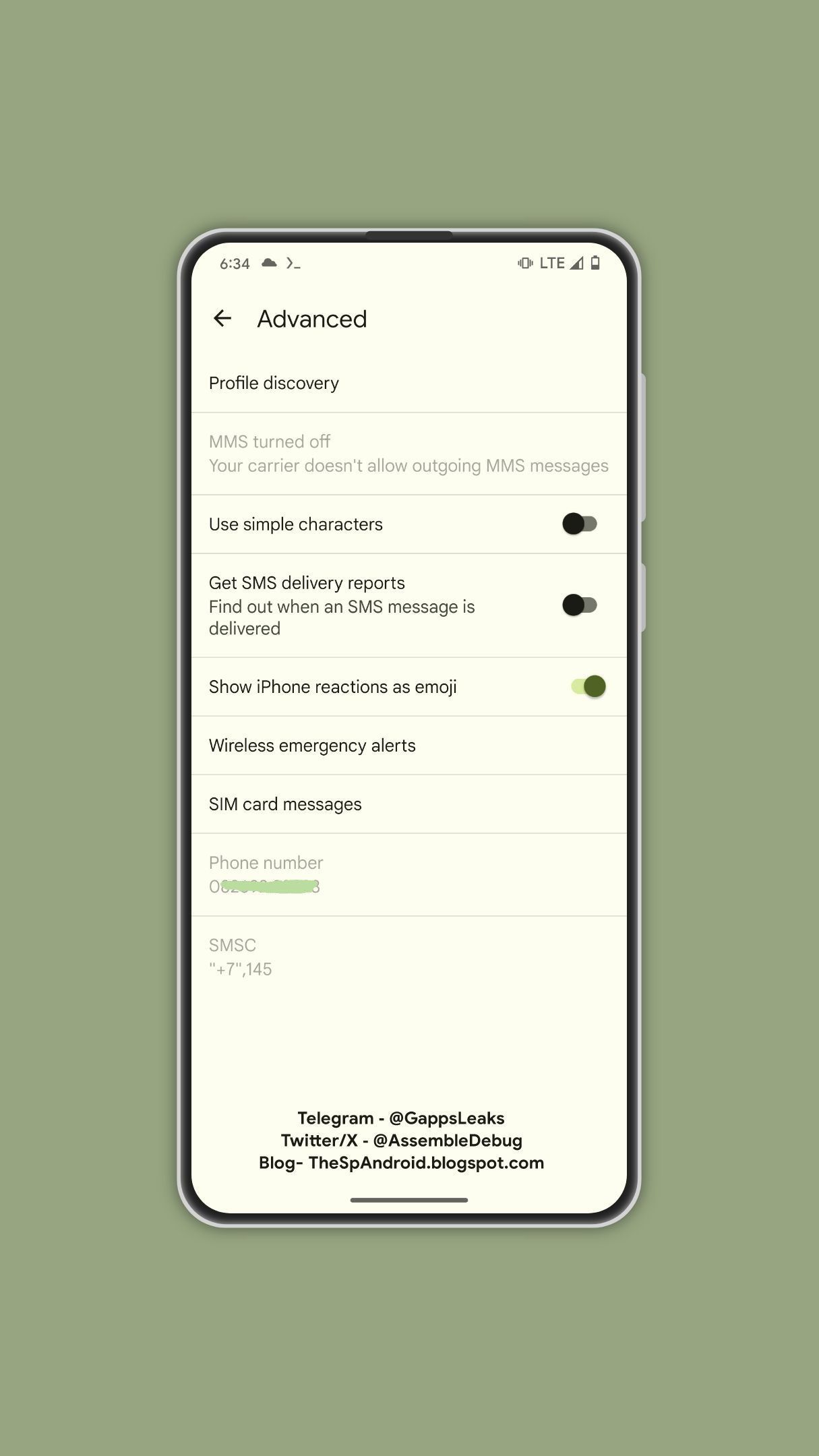 Google is testing profiles and wallpaper options for Messages