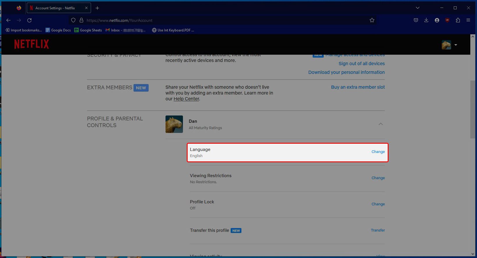 Netflix: How to change the language on your account