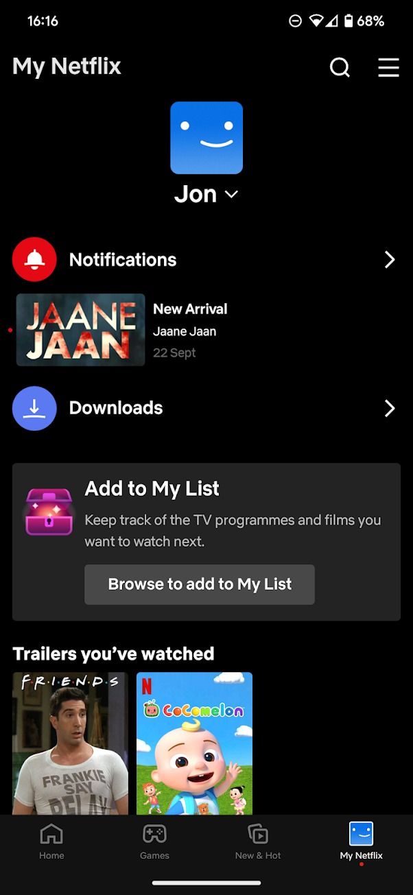 Netflix: How to create a new profile
