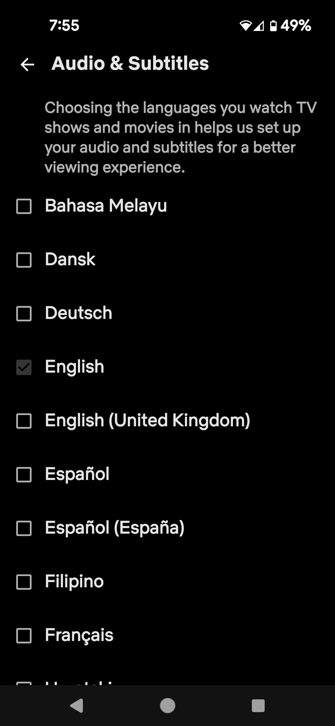 Netflix: How to change the language on your account