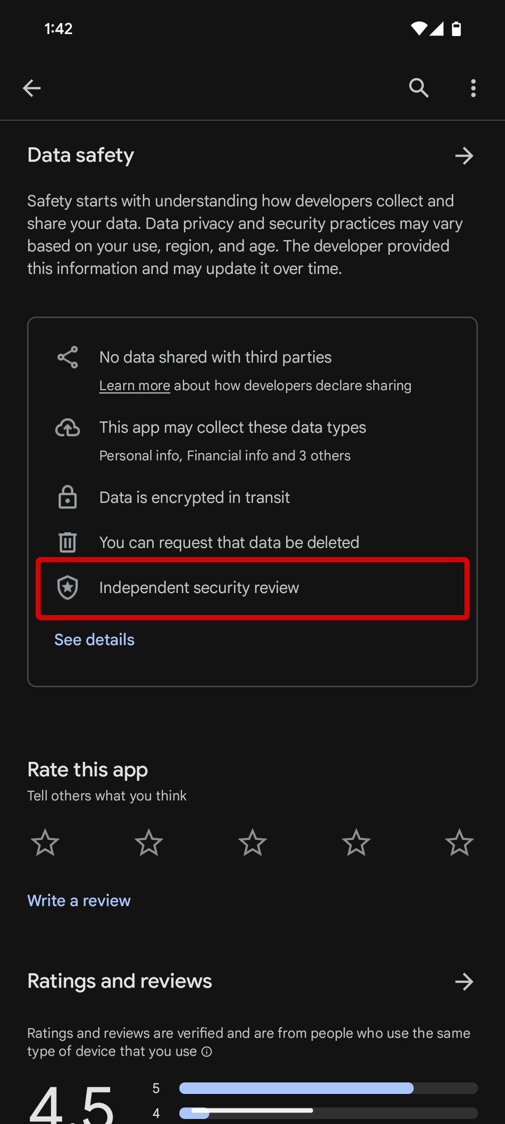Google wants to make it easier for you to identify secure Play Store apps