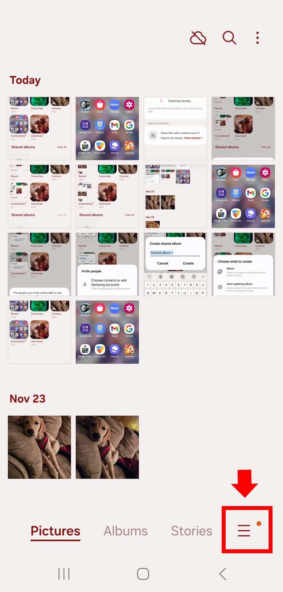 How to use Samsung Gallery’s shared album feature