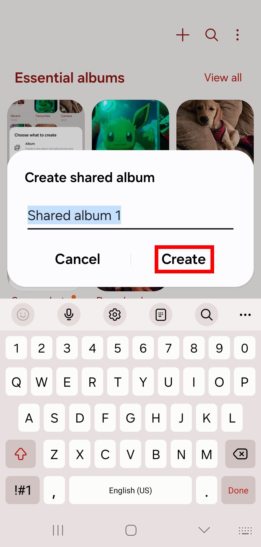 How to use Samsung Gallery’s shared album feature