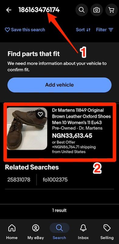 How to find a seller on eBay