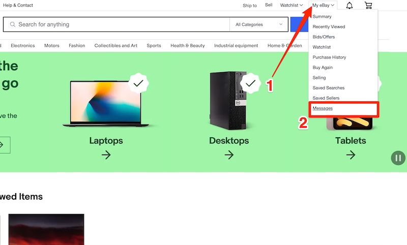 How to find a seller on eBay