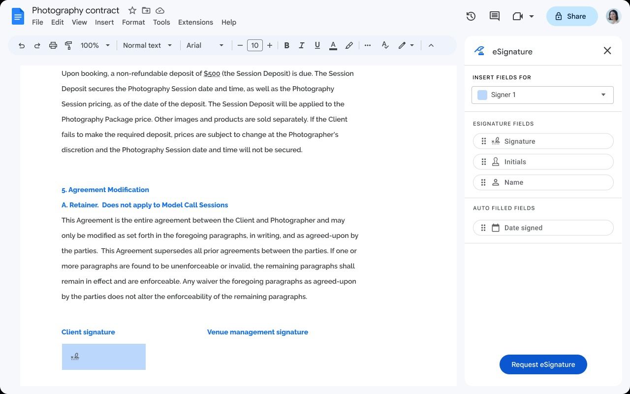 Document signing is getting a lot easier for Google Workspace customers