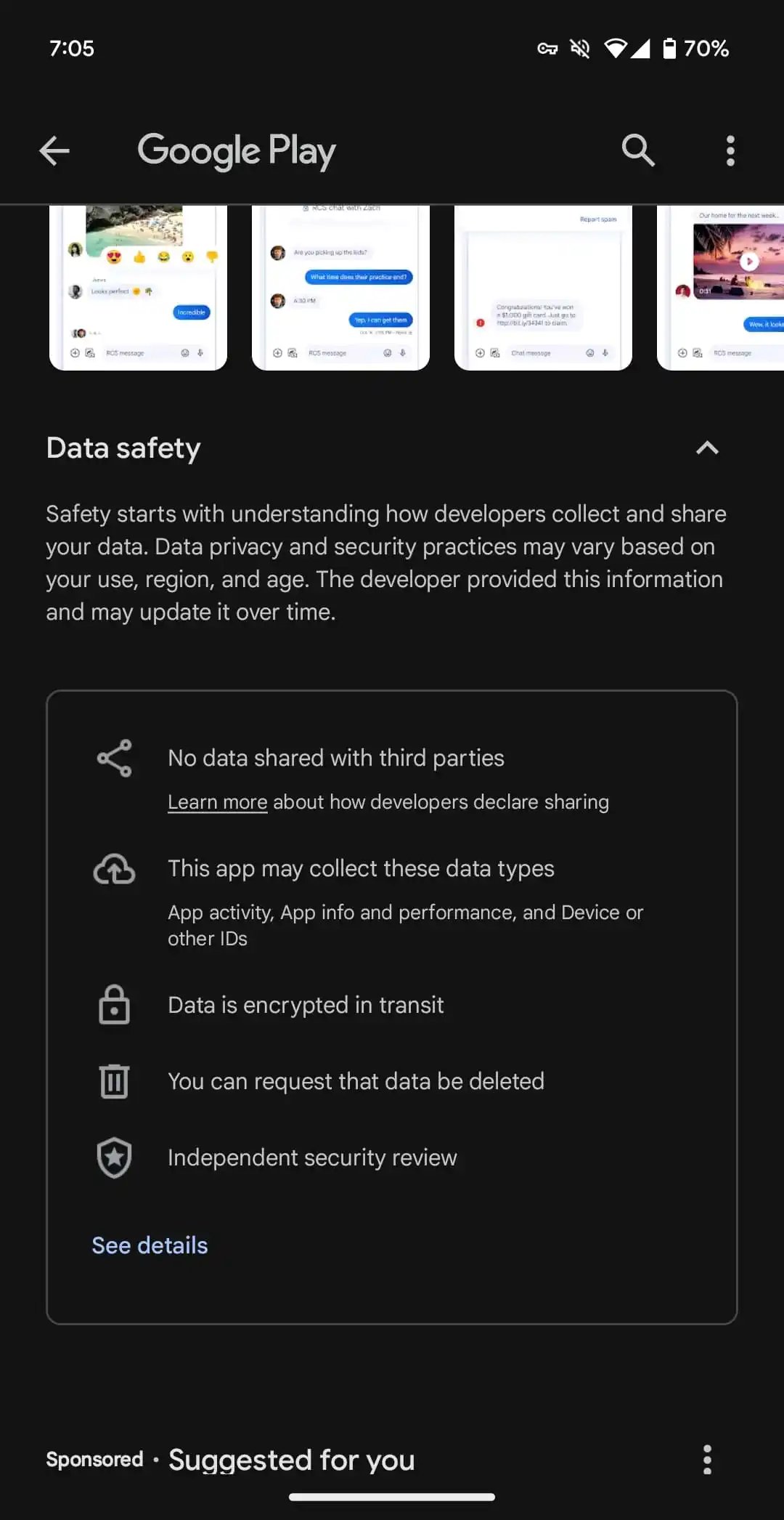 No, Google Messages isn’t sharing your data with third-party sources