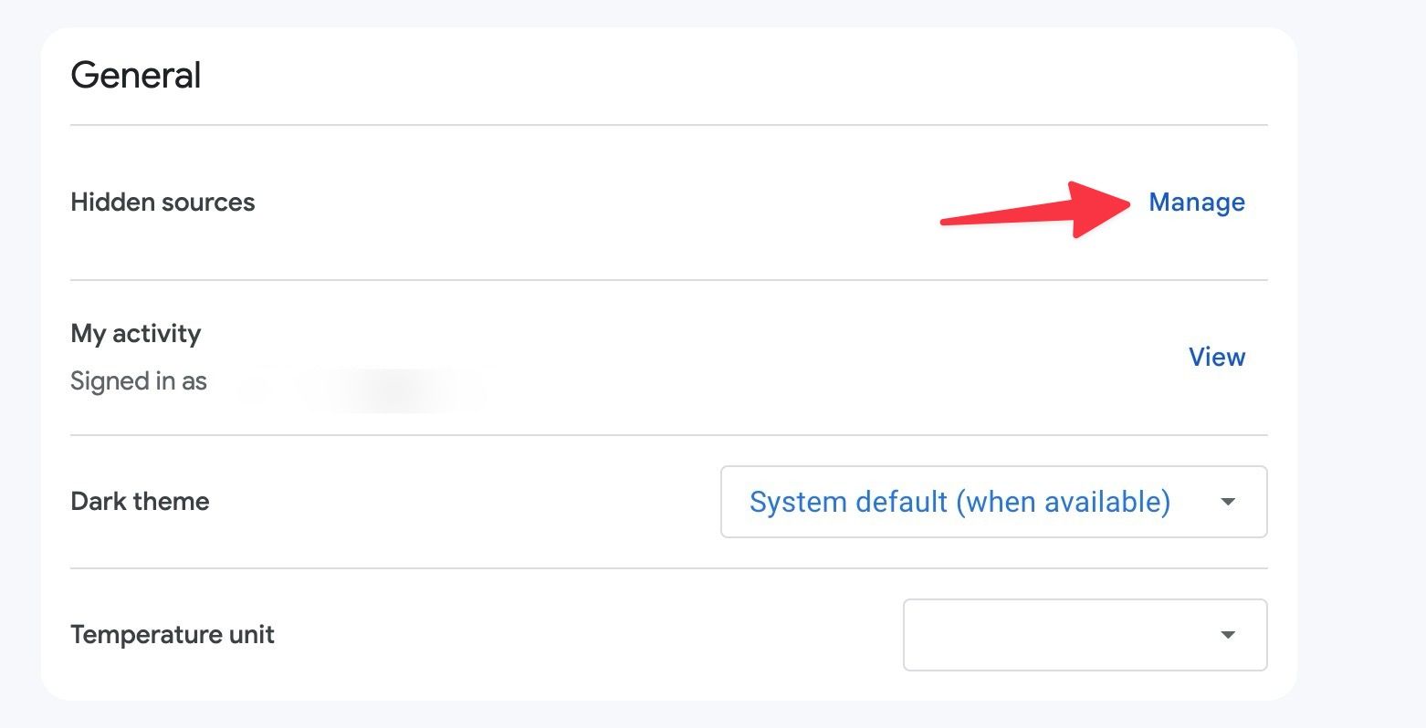 Google News: How to hide unwanted publishers and news sources