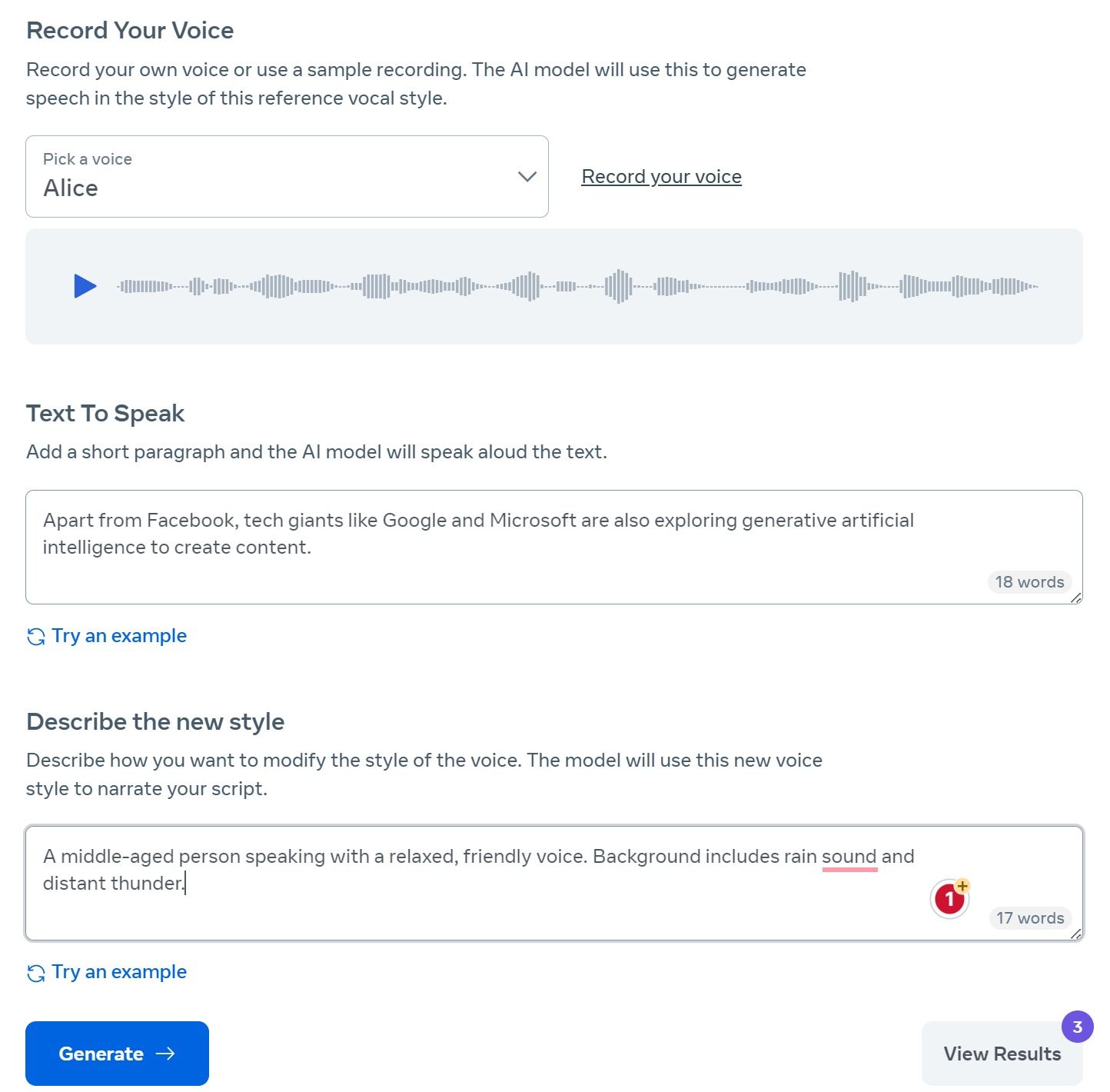 Audiobox: How to use Meta's AI audio and voice cloning tool