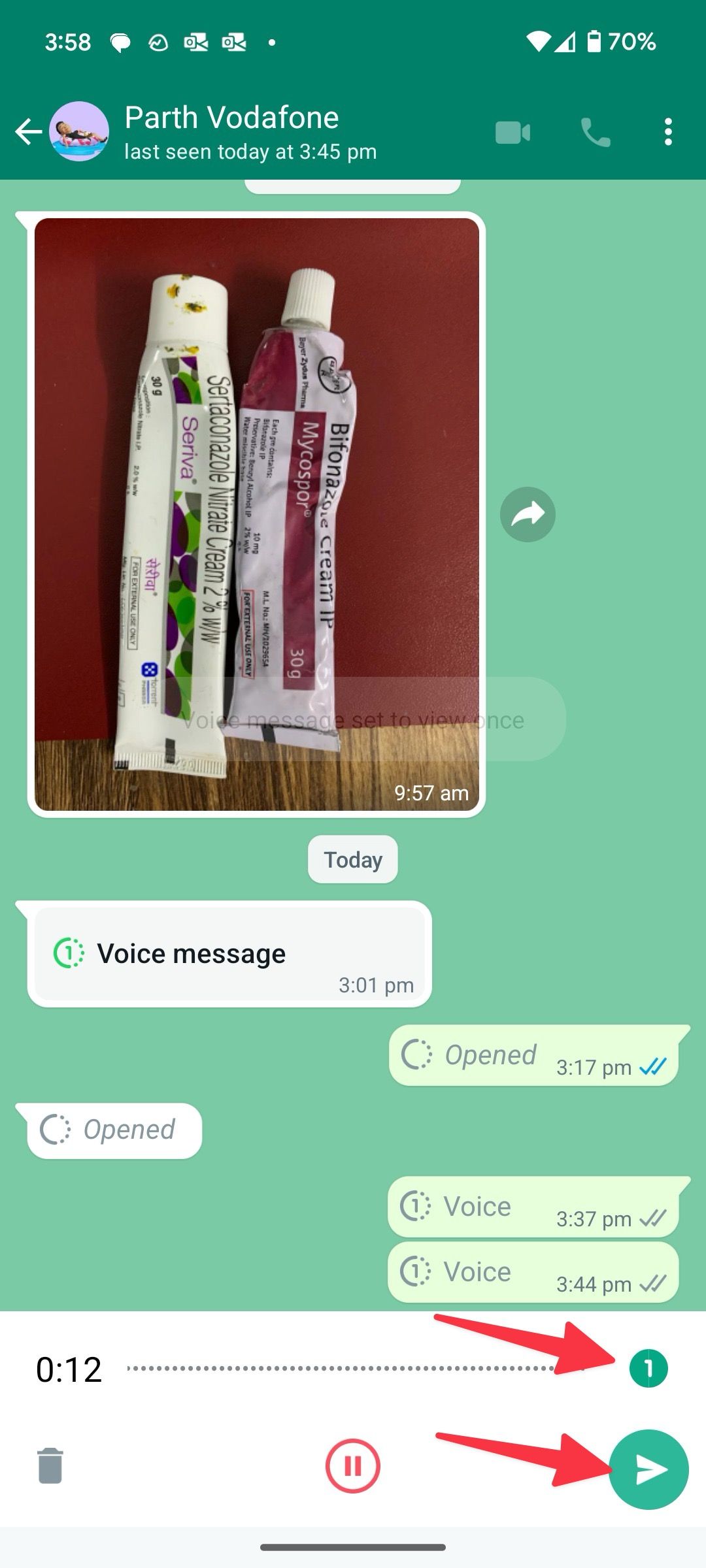 WhatsApp: How to send self-destructing voice messages