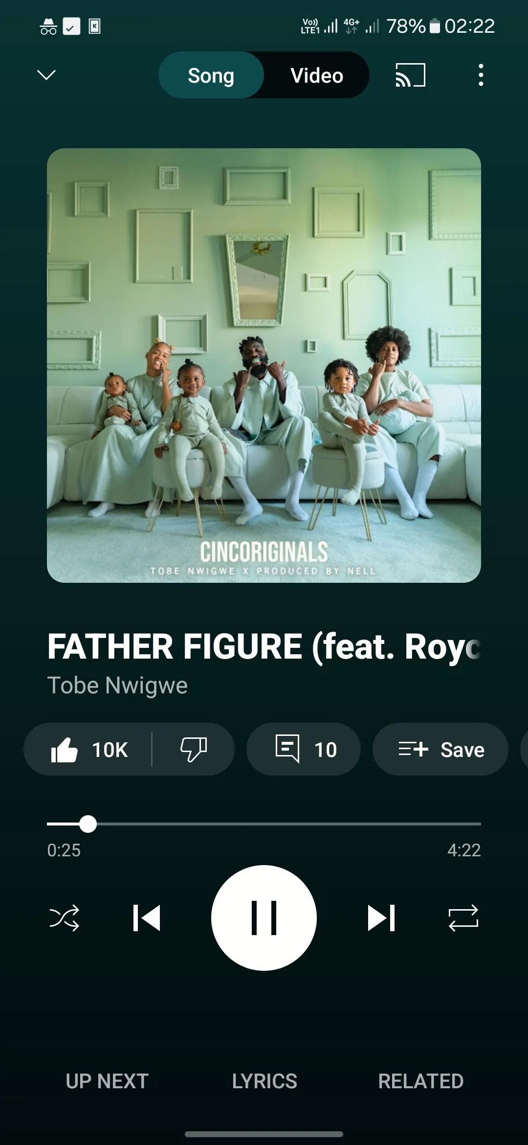 YouTube Music's revamped Now Playing screen is widely available