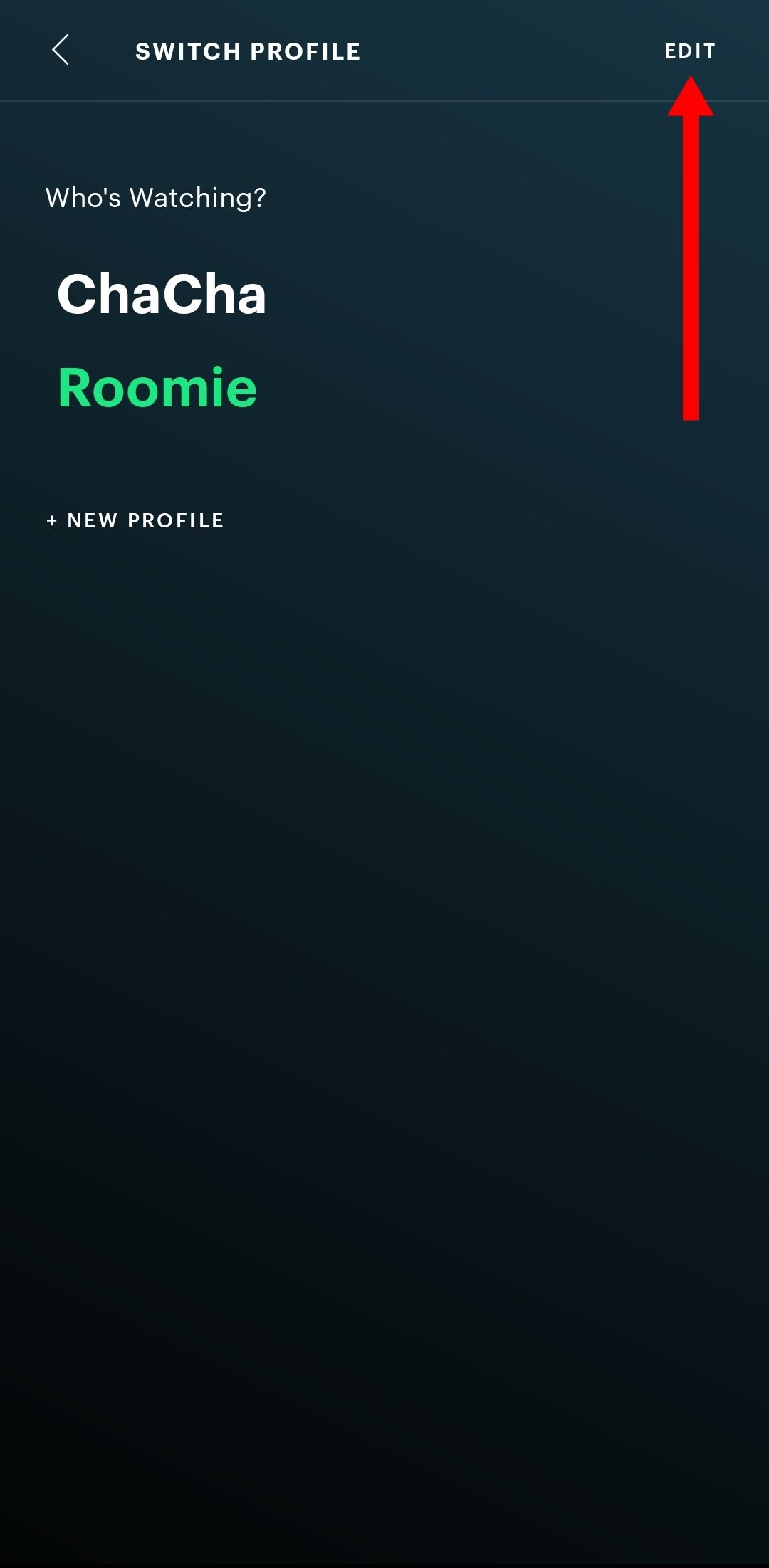 Hulu: How to add or delete a profile