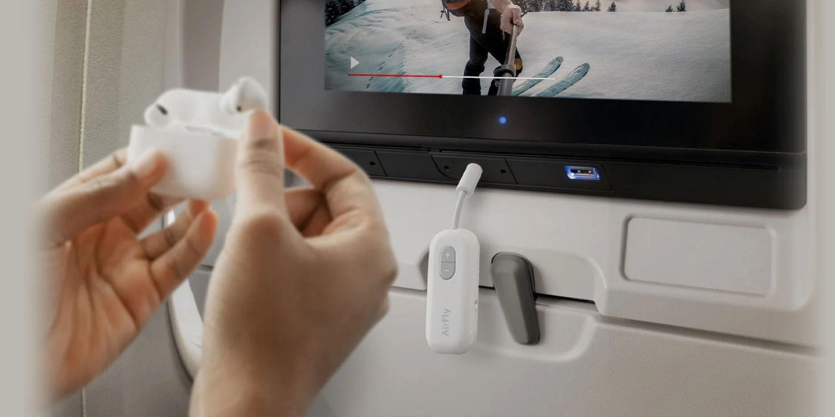 How to pair your earbuds or AirPods with an inflight entertainment system