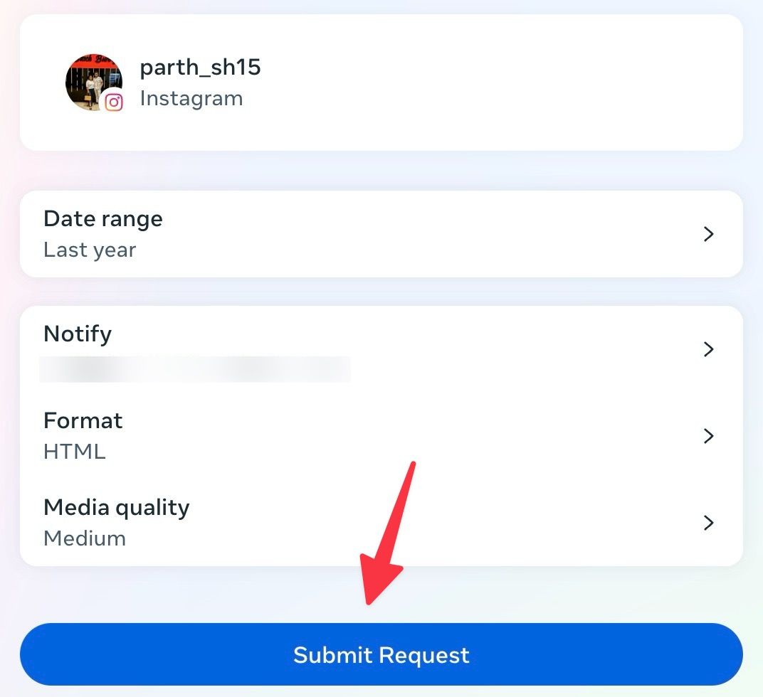 How to export messages from Facebook and Instagram