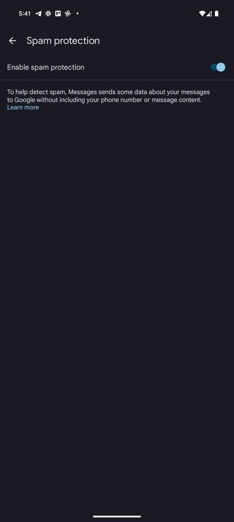 How to quickly block spam texts from email addresses