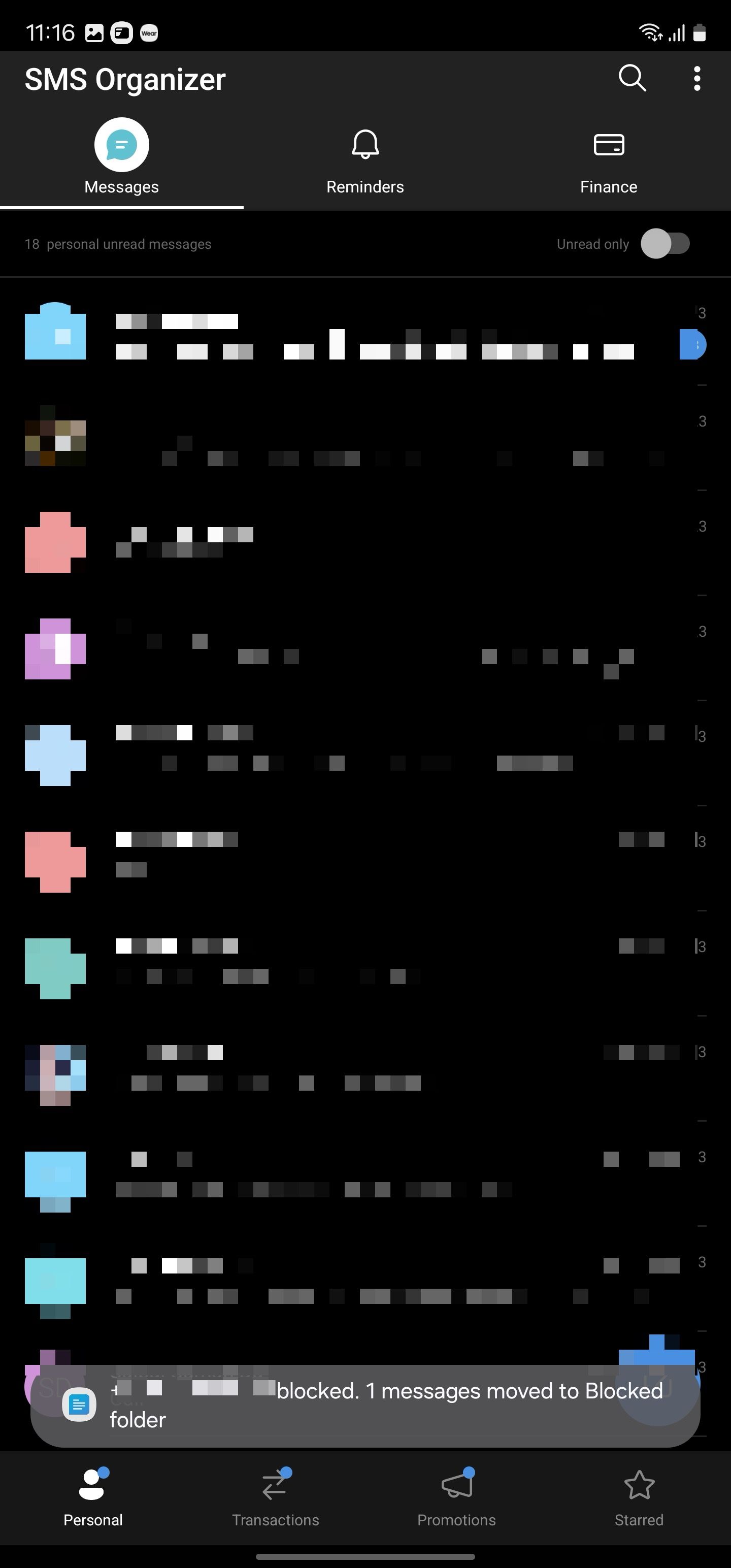 How to quickly block spam texts from email addresses