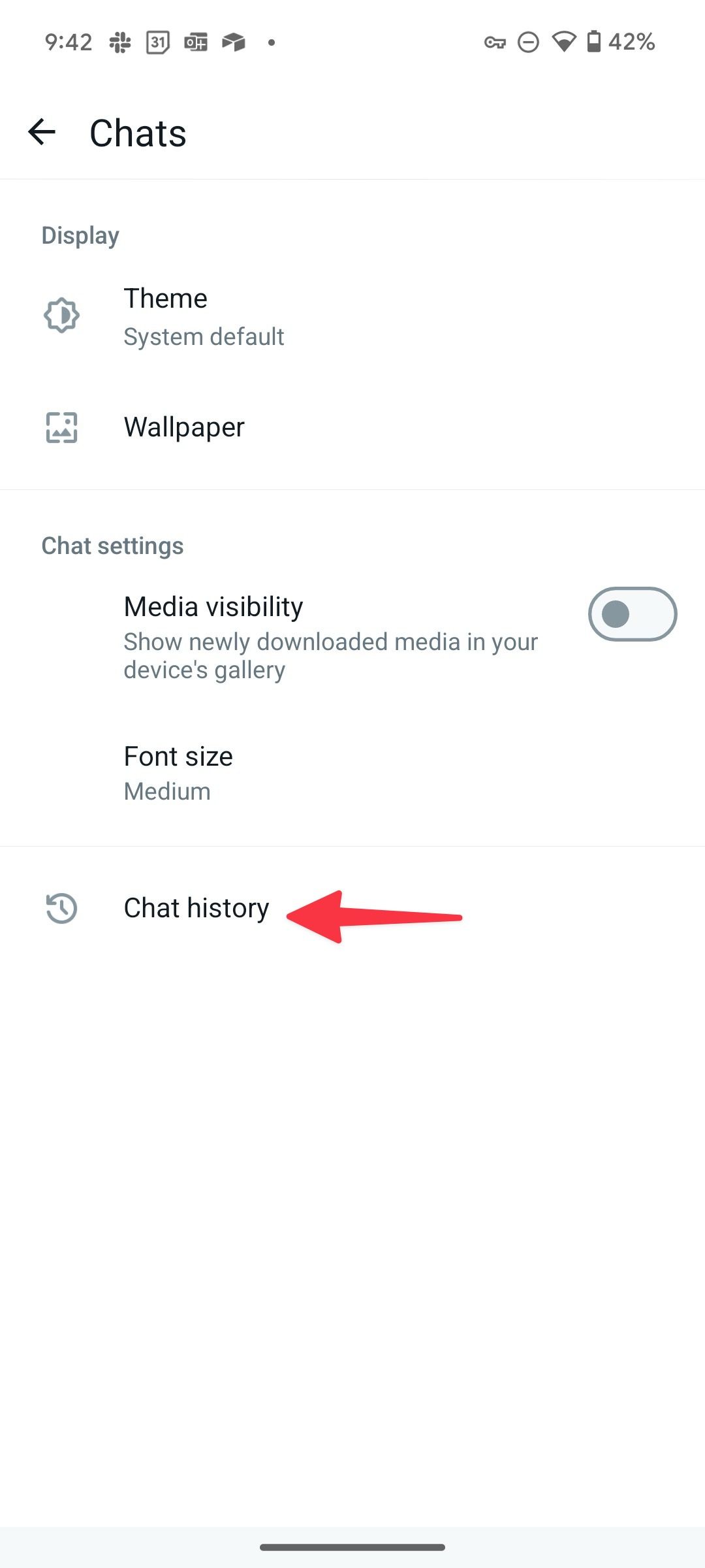 WhatsApp: How to export conversations