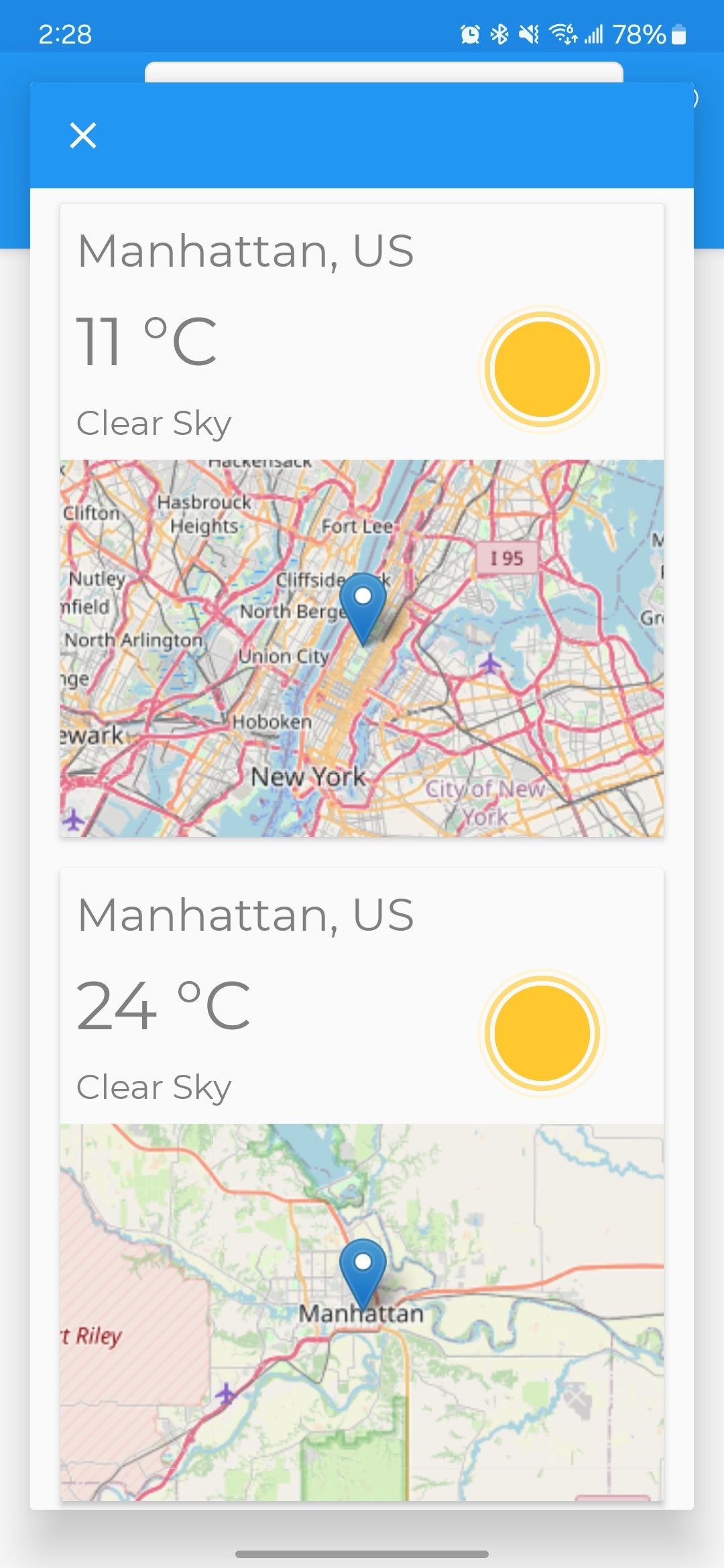 I tried this bootleg Google Weather app so you don't have to