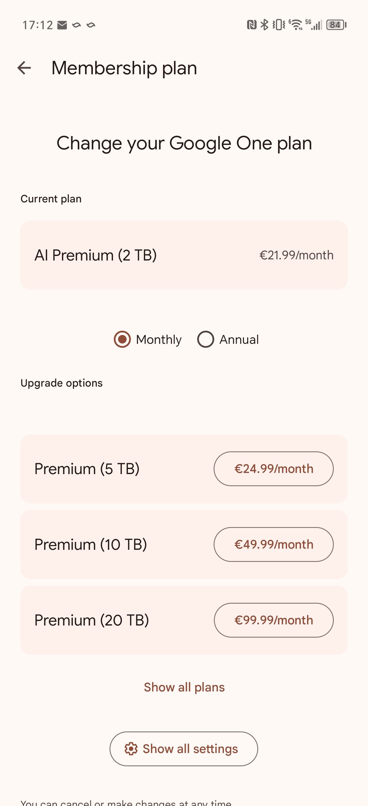 Google One is hiding its 200GB plan in favor of AI-powered premium tiers