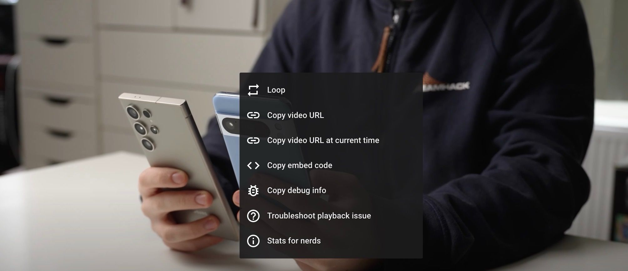 Chrome: How to grab video stills with the Save Video Frame feature