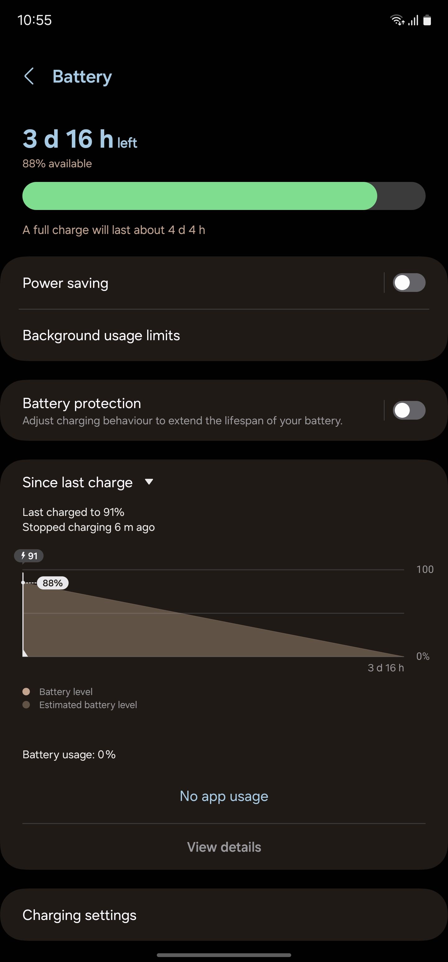 Samsung brings back a vital battery tracking option in One UI 6