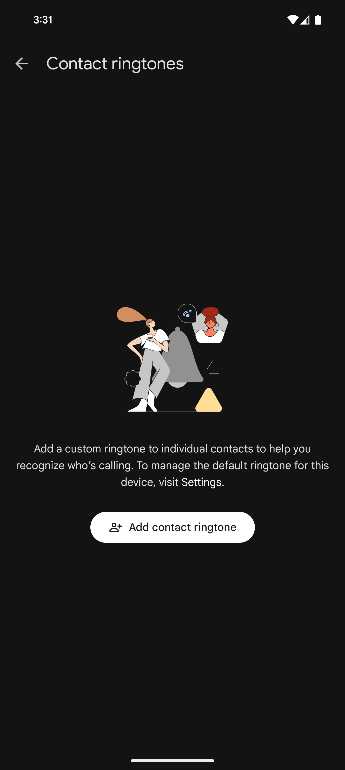 Google Contacts is making it easier to set personalized ringtones