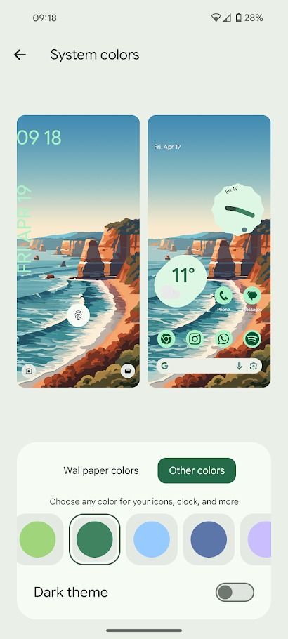 Google Messages: How to change your text bubble colors
