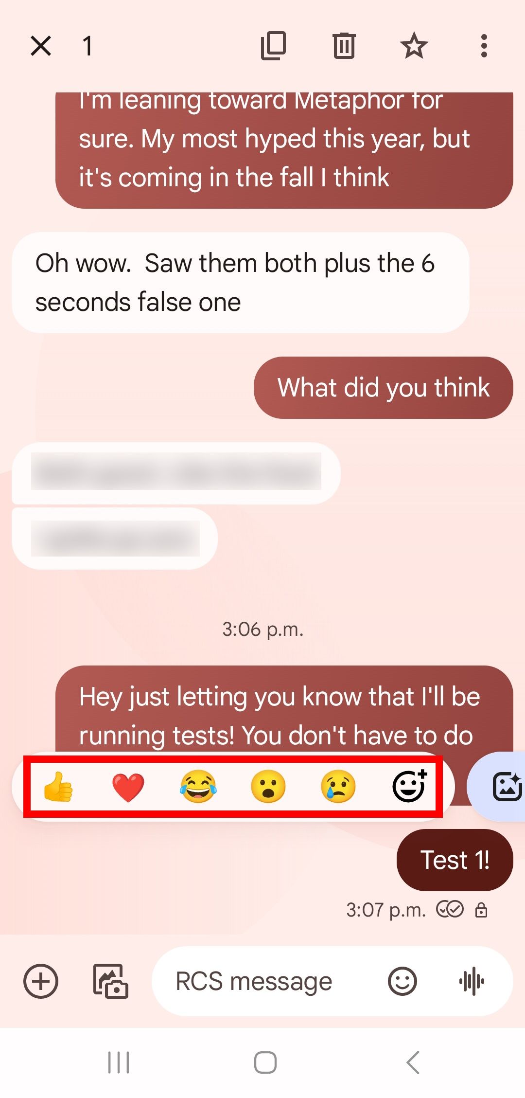 Google Messages: How to use emoji reaction effects in your texts and ...