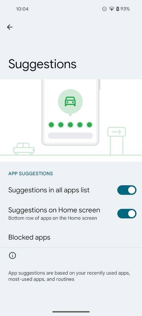 Pixel: How to disable app recommendations on your phone