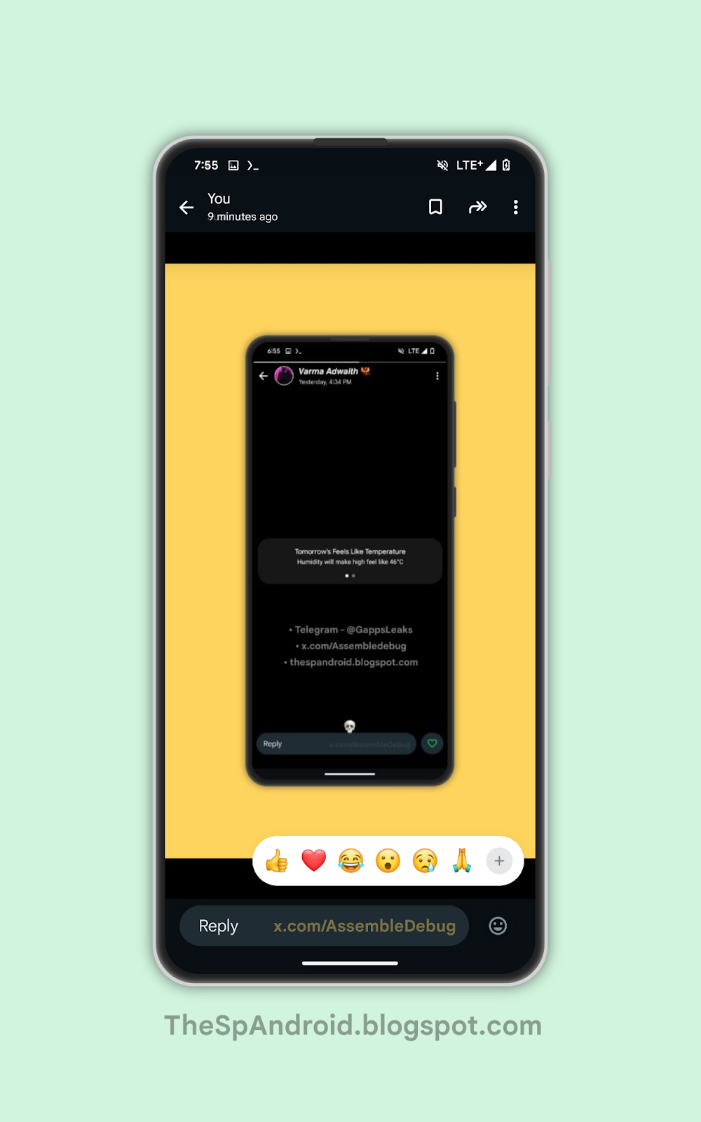 WhatsApp gets improved emoji reactions for photos and videos