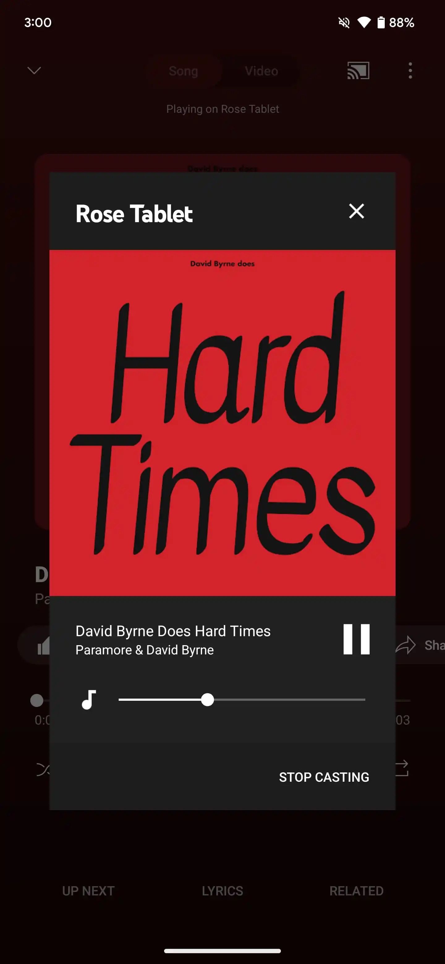 YouTube Music's questionable casting menu redesign is now coming to your phone