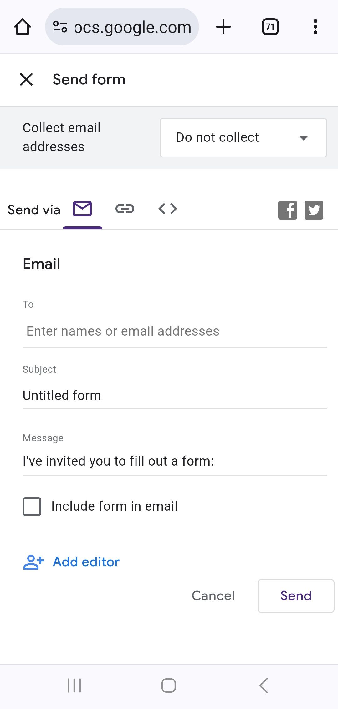 Google Forms: How to make an online form and survey