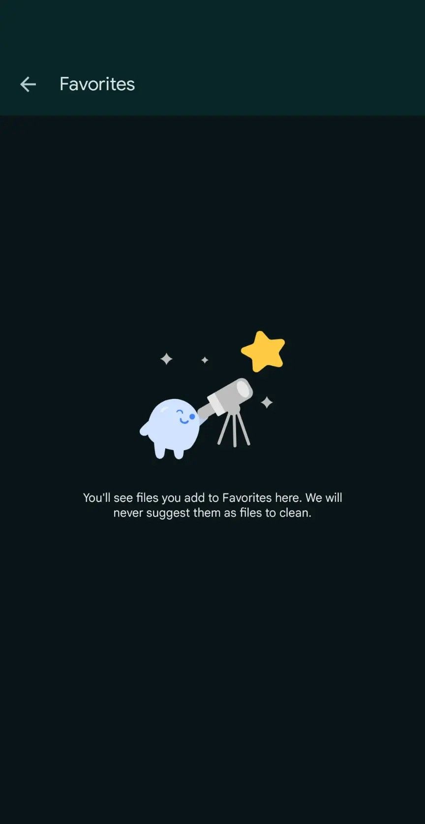 Files by Google is renaming your Favorites folder