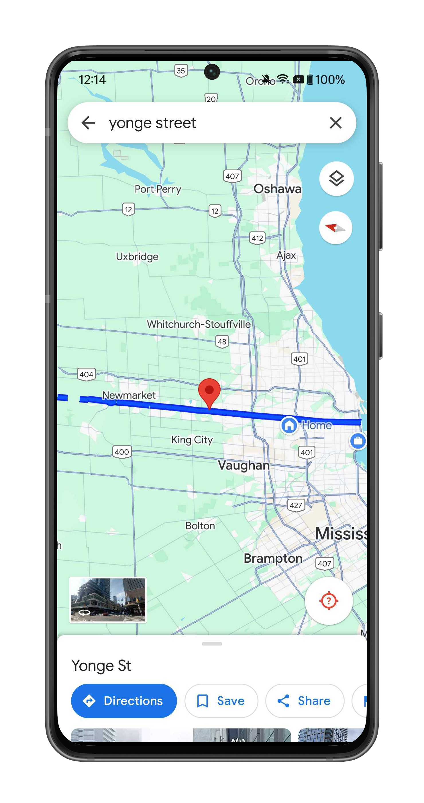This new button in Google Maps brings EV charging stations front and center