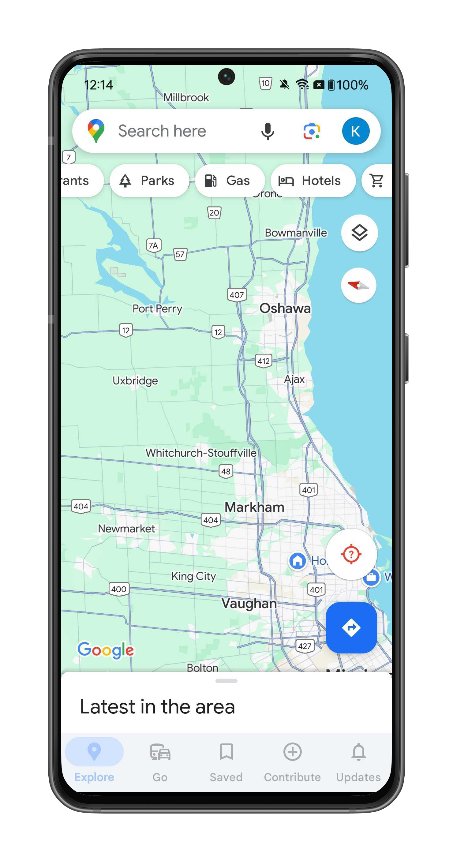 This new button in Google Maps brings EV charging stations front and center