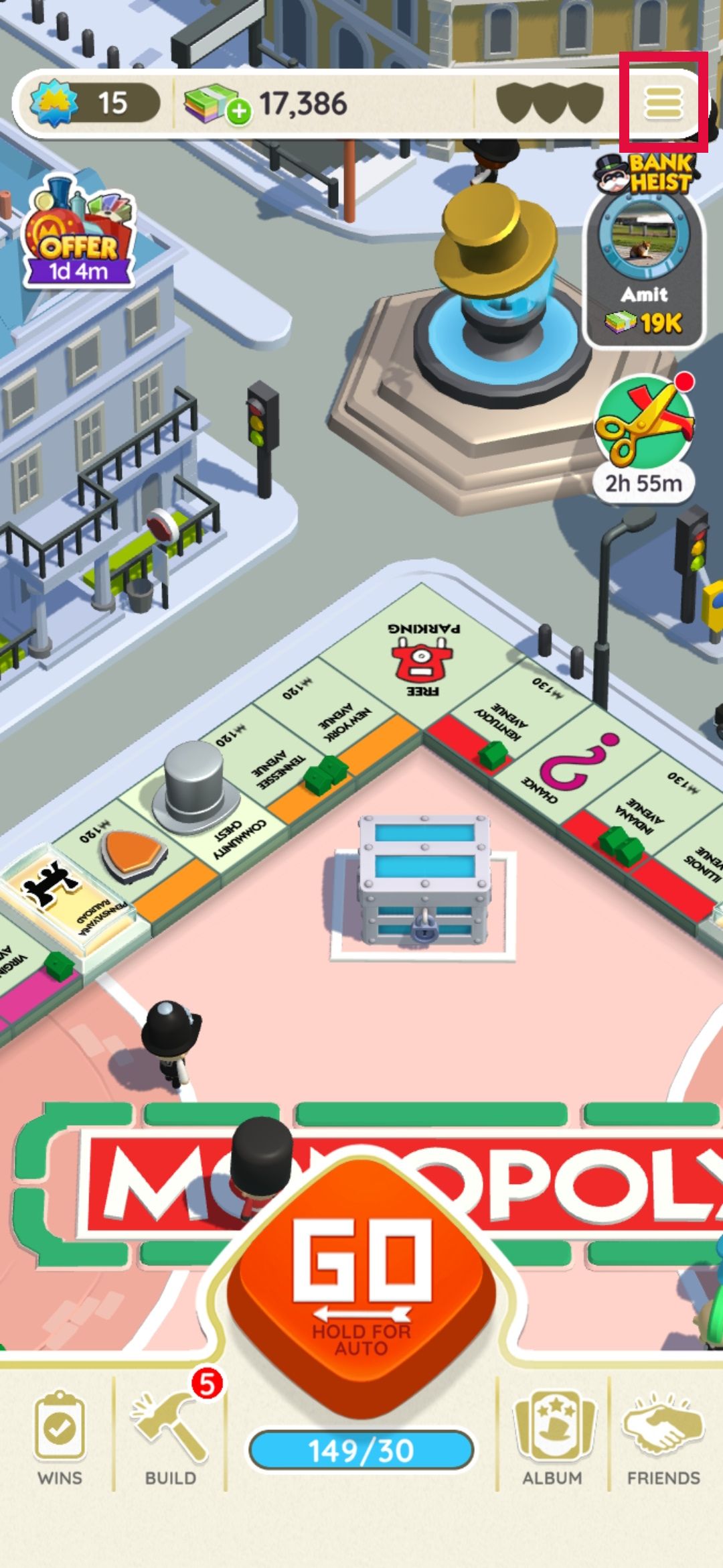 Monopoly Go: How to block someone inside the board game app
