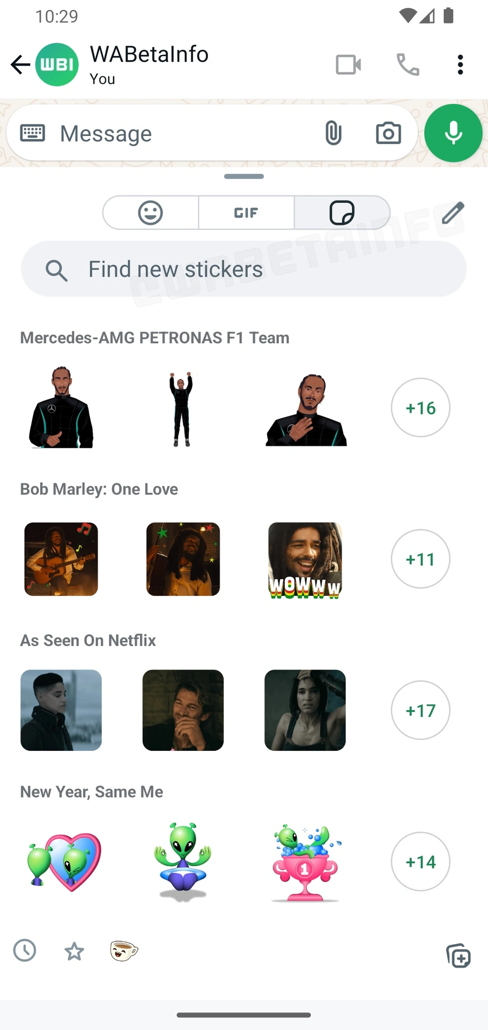 WhatsApp is making it easier to find and add new sticker packs