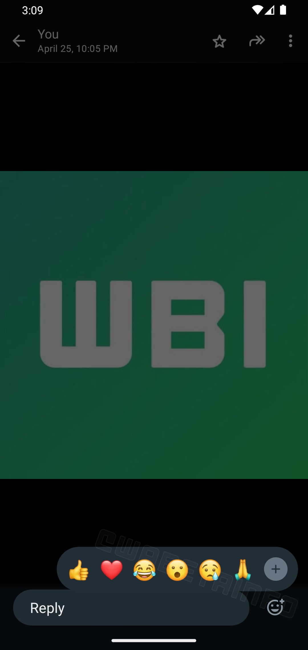 WhatsApp is making it easier to react to images and videos