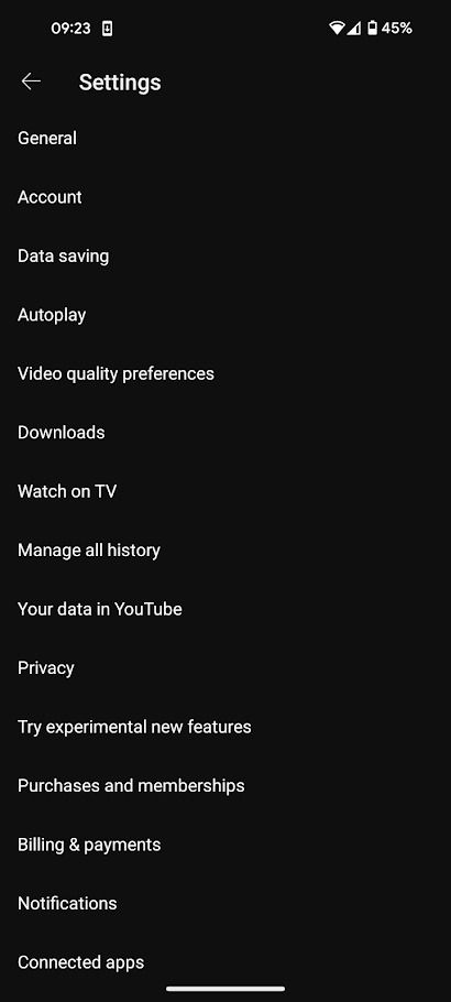 YouTube: How to see your comment history