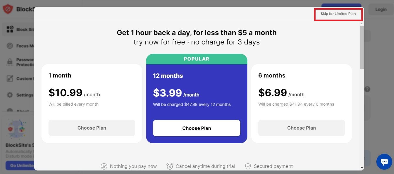 Google Chrome: How to block a website