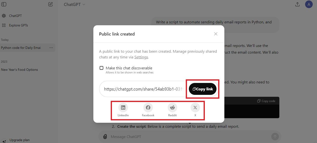 ChatGPT: How to save your conversations