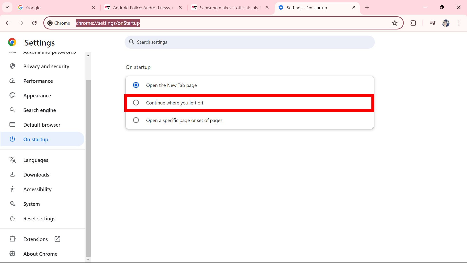Google Chrome: How to restore closed tabs and sessions