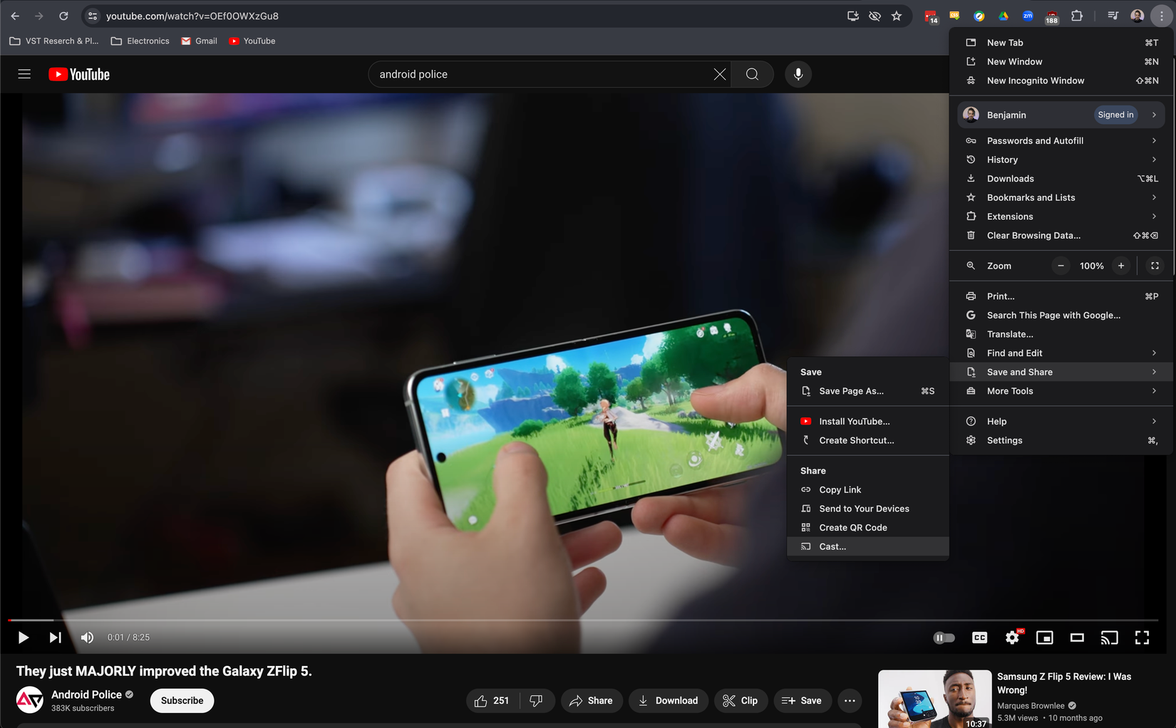 How to use a Google Chromecast to mirror your Android's display
