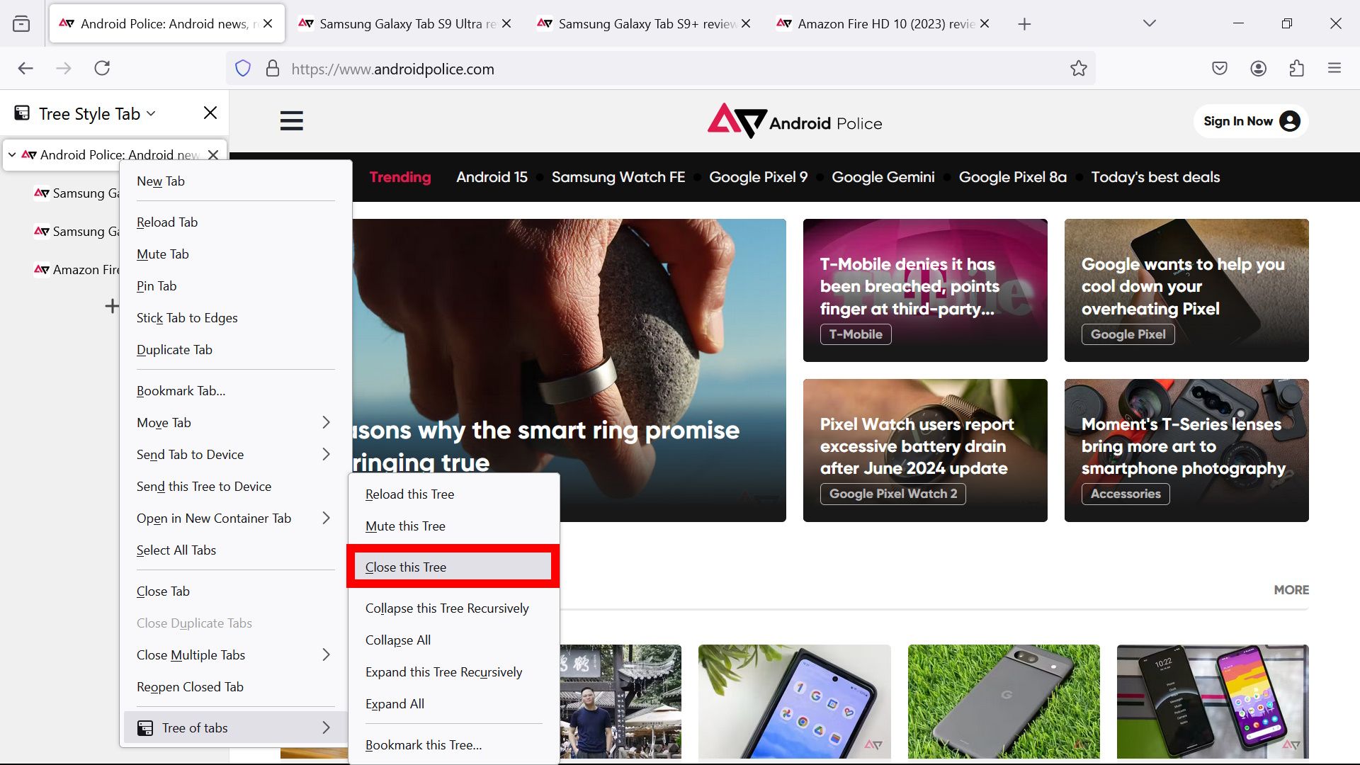 Mozilla Firefox: How to use and add group tabs in the web browser